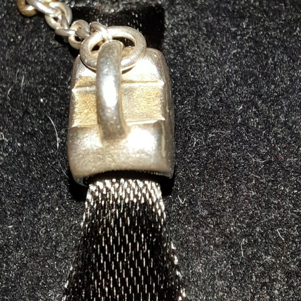 Heart Lock & Key Pandora Charm - Gem